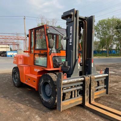 Cina 6 tonnellate/8 tonnellate/10 tonnellate di carrello elevatore diesel cpcd60/cpcd80/cpcd100 caricatore anteriore da 10 t di Heli K100 in vendita