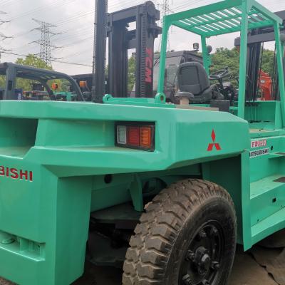 Cina 15 tonnellate Mitsubishi FD150 Autocarro di seconda mano con motore diesel per negozi di materiali da costruzione in vendita