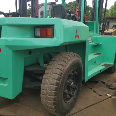 Cina 15 tonnellate Mitsubishi Motore carrello elevatore FD150 Diesel con migliore e lunghezza di forcella 3254mm in vendita