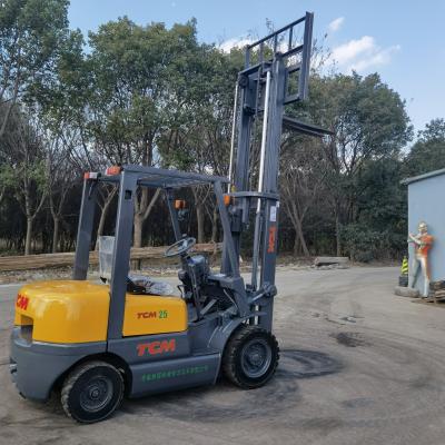 China TCM 2 Ton Forklift Truck with Diesel Power and Routine Fork Width for sale