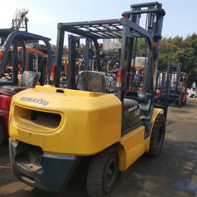 Cina Giappone Komatsu 5T FD25 FD30T-16 carrelli elevatori diesel con dimensioni complessive 2,7*1,2*2,1m in vendita