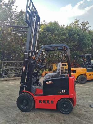 Cina Hangcha CPD15 carrello elevatore elettrico con potenza agli ioni di litio 1.0 2 tonnellate 3 tonnellate 3,5 tonnellate piccolo carrello elevatore in vendita