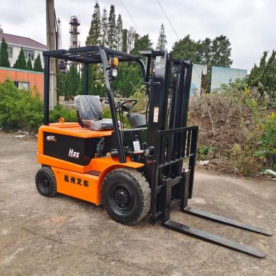 中国 中国製 ハンチャ H25 1.5T 2T 2.5T 3T リチウム電動フォークリフト 販売のため