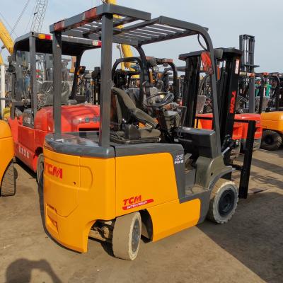 中国 TCM FB25-7 電動電池用フォークリフト 容量1.5-4.0トン 常用フォーク幅 販売のため