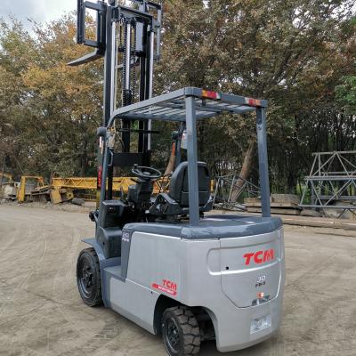 中国 TCM FB30 3トンの小型電気フォークリフト 1.5トンの2トンの3.5トンのパフォーマンスフォークリフト 販売のため