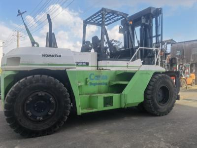 China 24 toneladas Japão Komatsu FD240 empilhadeira para manuseio de material no armazém Japão à venda