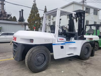 Cina 100 tonnellate Toyota Used Forklift in Giappone Originale Giappone 10 tonnellate grande carrello elevatore TCM FD100 in vendita