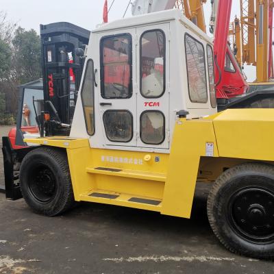 中国 TCM FD100 ディーゼルフォークリフト 建設現場で使用され,通常のフォークの長さが保証されています 販売のため