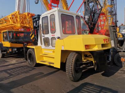 China TCM FD100 Diesel vorkheftruck gebruikt op bouwplaats met vaste vorklengte Te koop