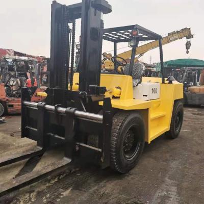 Cina 10 tonnellate di carrello elevatore TCM fd100 a Shanghai versatile per applicazioni alimentari e bevande in vendita