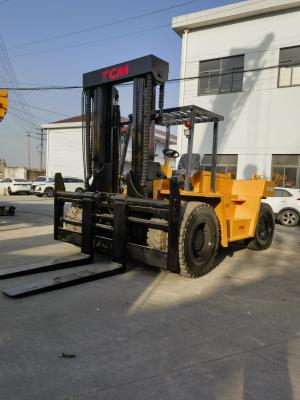 China Fork Width Routine TCM FD160 Diesel Forklift 16TON Used with Printing Shops in Shanghai for sale