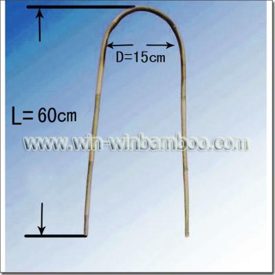 China Garden bamboo trellis-U shape arches for horticulture for sale
