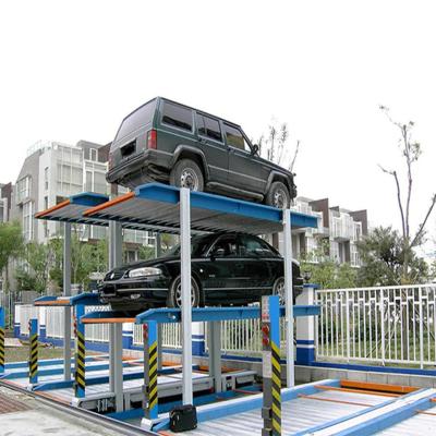 中国 油圧PJSピットのタイプ上昇の駐車システム3車Inground 販売のため