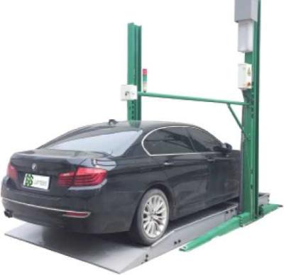 Tipo portátil poste doble Mini Garage For Sedan del sistema hidráulico del aparcamiento