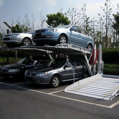 Cina Posta 2 che inclina l'ascensore domestico dei livelli del garage 2 dell'automobile del sistema idraulico meccanico di parcheggio in vendita