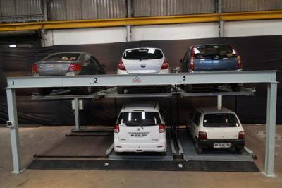 China Os níveis dobro no subsolo confundem a corrente de estacionamento do motor do sistema que conduz 2.2kW à venda
