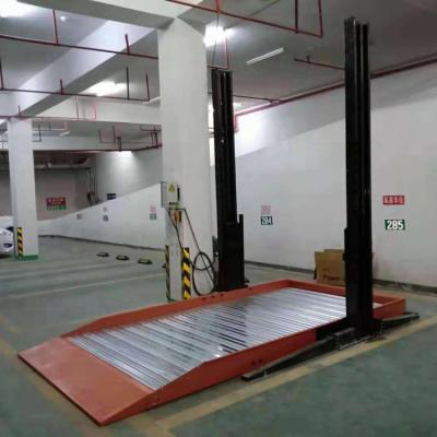 Cina ascensore idraulico del veicolo della posta del sistema 2 di parcheggio dell'automobile 2300kg per residenziale in vendita