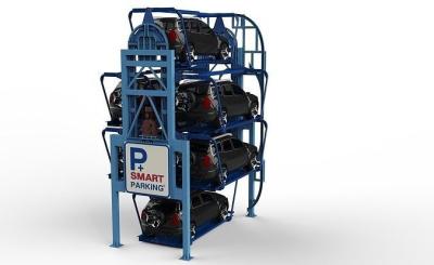 China Compact Light Vertical Rotary Parking System 2 Year Warranty for sale