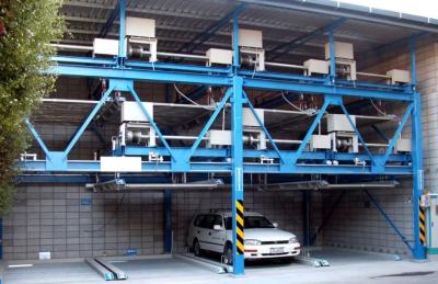 China Instalación fácil automatizada del rompecabezas del sistema moderno de acero del aparcamiento en venta
