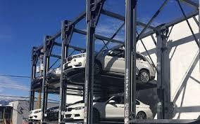 China sistema de estacionamento mecânico do motor 4kW com características do botão e da segurança de parada da emergência à venda