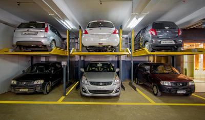 Cina 2.2kW / 4kW ascensore idraulico per auto con capacità di carico 2000 - 3200kg in vendita