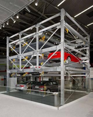 Китай Моторная мощность 2,2 кВт Система парковки автомобилей для современных объектов продается