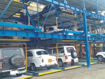 Cina Sistema di parcheggio per auto con piastra ondulata galvanizzata in vendita