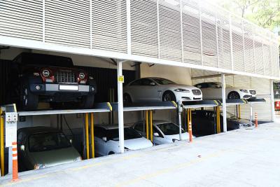 Cina Sistema di parcheggio per auto a puzzle certificato CE ISO con catena motrice in vendita
