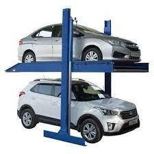 Cina Sistema di parcheggio a doppio piano efficiente con piattaforma ondosa galvanizzata Potenza motrice 2,2 kW / 4 kW in vendita
