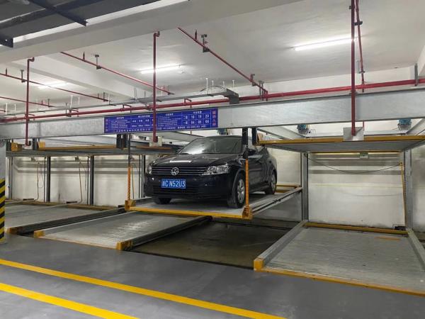 2000kg Double Decker Elevator System PSH Car Lifts For Residential Garages