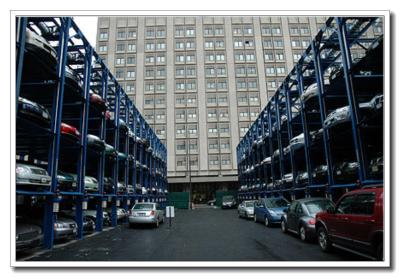 Cina Elevatore idraulico dell'automobile del garage dell'impilatore di quattro pavimenti dell'ascensore automatico dell'automobile in vendita