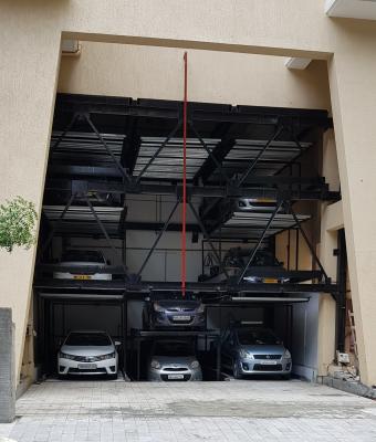 Cina Sistema di parcheggio dell'automobile meccanizzato livelli sotterranei idraulici dell'ascensore 5 di stoccaggio dell'automobile in vendita