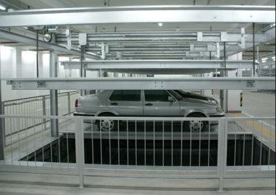 China Pit Type Residential Car Parking Lifts 2 Storey Puzzle Car Parking System for sale
