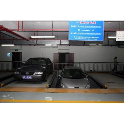 China Steel Structure Garage Car Elevator Lift Pit Type Puzzle Car Parking System for sale