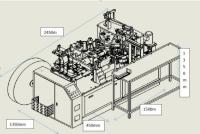 China Fully Automatic OEM Customized Paper Folding Machine for 20-50oz Paper Plates Making for sale