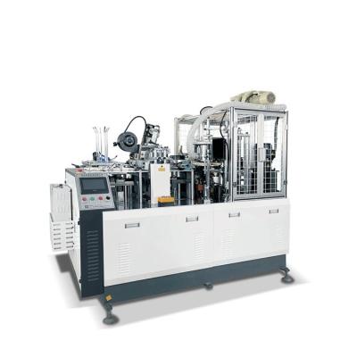 China Fully Automatic 2-9oz Paper Coffee Cup Making Machine 100-110pcs/Min Note Customized Service Voltage 380V/220V 50Hz/60Hz for sale