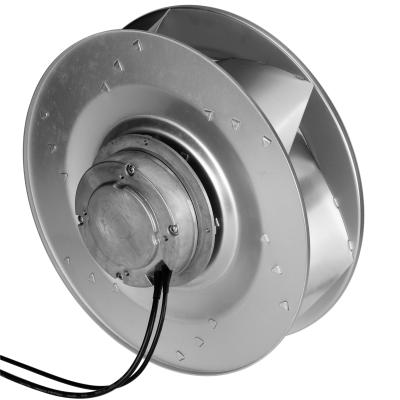 China EC Impeller Brushless Centrifugal Fan 400 Industrial Fan Blower Backward Curved 230V 1550 medical ventilation for sale