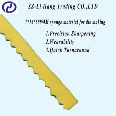 China 7*16*500MM sponge material for die making (Dedicated Rotary Die Cutiing ） for sale