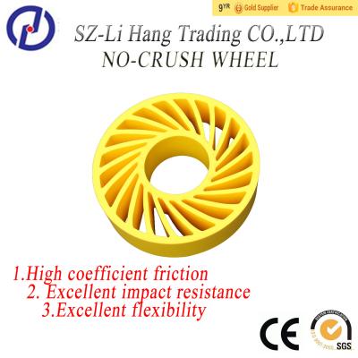 China All kinds of  No-Crush Wheel（High coefficient friction, Excellent impact resistance,Excellent flexibility  ect) for sale