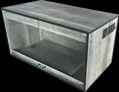 China Compact Reptile Feeding Box Moisture Proof With Ventilation Fan And Window for sale