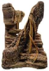 Cina Ambientalmente recinto di rettili Sfondo facile di taglio di roccia Terrarium Sfondo in vendita