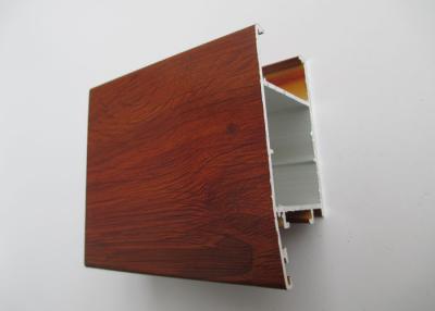 Cina L'estrusione di alluminio delle strutture di porta profila la certificazione finita legno ISO9001 della serie completa in vendita