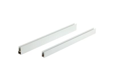 China Display Cabinet U Channel Alu LED Profiles Alloy Electrophoresis Surface Finished for sale