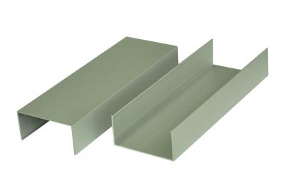 China Big Custom Aluminum Channel Profiles , Aluminum U Channel Extrusions for sale