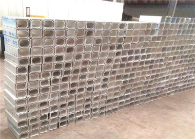 China Industrial Equipment Aluminium Square Tube OHSAS 18001 6061-T66 80*80 for sale