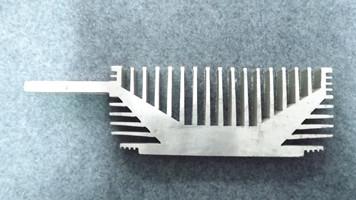 Cina T3 - Carattere T8 dissipatore di calore di alluminio dell'estrusione di 6000 serie con il taglio di pezzi fucinati/laser in vendita