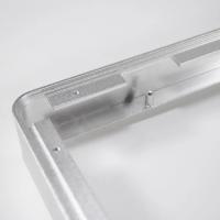 China 6063 6061 Aluminium Frame Profiles Polished for Elevator Advertising Machine 3m 6m for sale