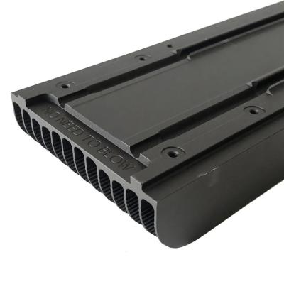 China O dissipador de calor de alumínio feito sob encomenda perfila o CNC fez à máquina T3 do retângulo - T8 à venda