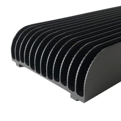 China O dissipador de calor de alumínio feito sob encomenda perfila o CNC fez à máquina T3 do retângulo - T8 à venda