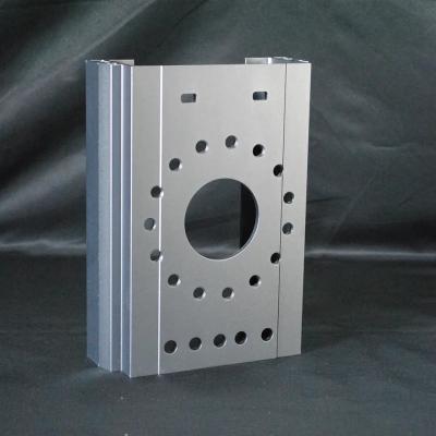 Cina Porti rettangolari ISO9001 6061 di CNC di recinzione di alluminio su ordinazione di profili in vendita
